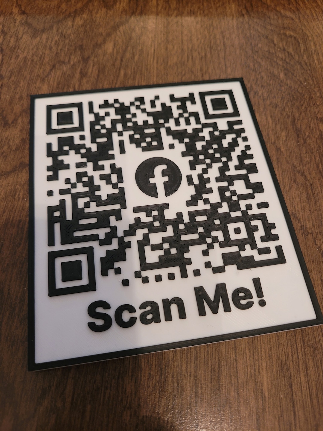 Custom 3D Printed QR Code - Etsy