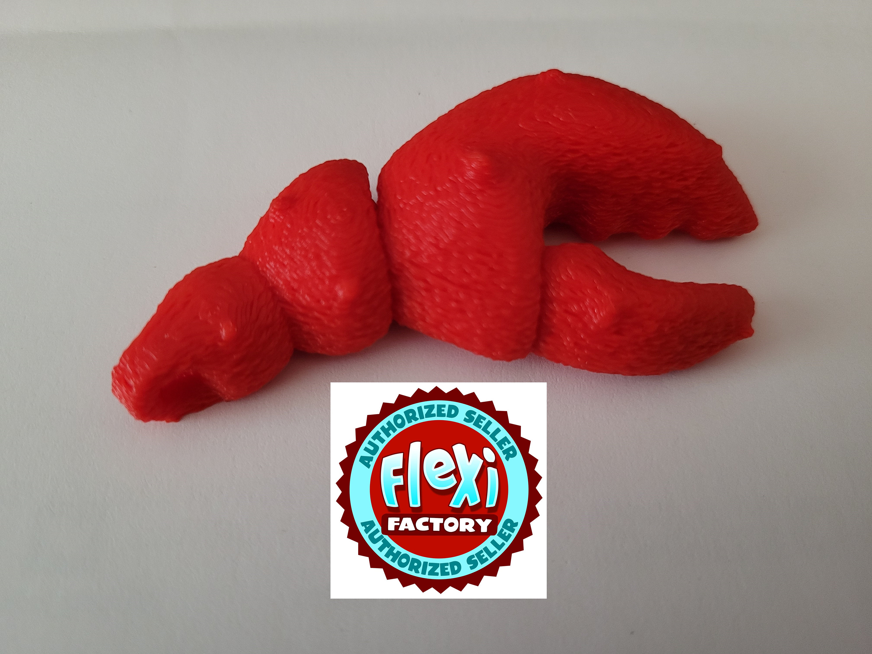 Flexi Factory Lobster Claw Keychain 3D Printed Articulated Fidget Toy ...