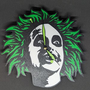 Beetlejuice 3D Printed Clock | Halloween | Tim Burton Michael Keaton - Etsy