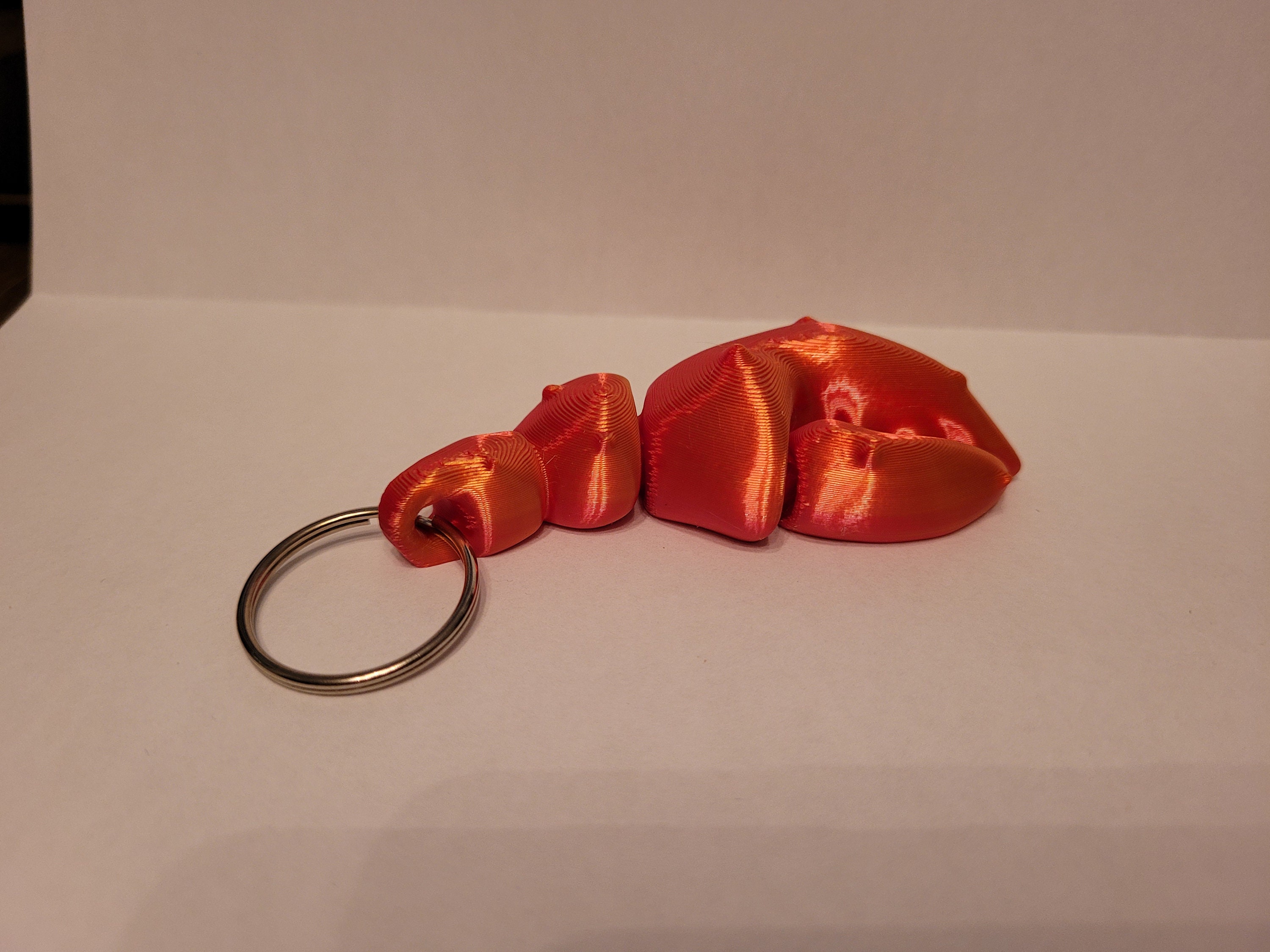Flexi Factory Lobster Claw Keychain | 3D Printed | Articulated Fidget ...