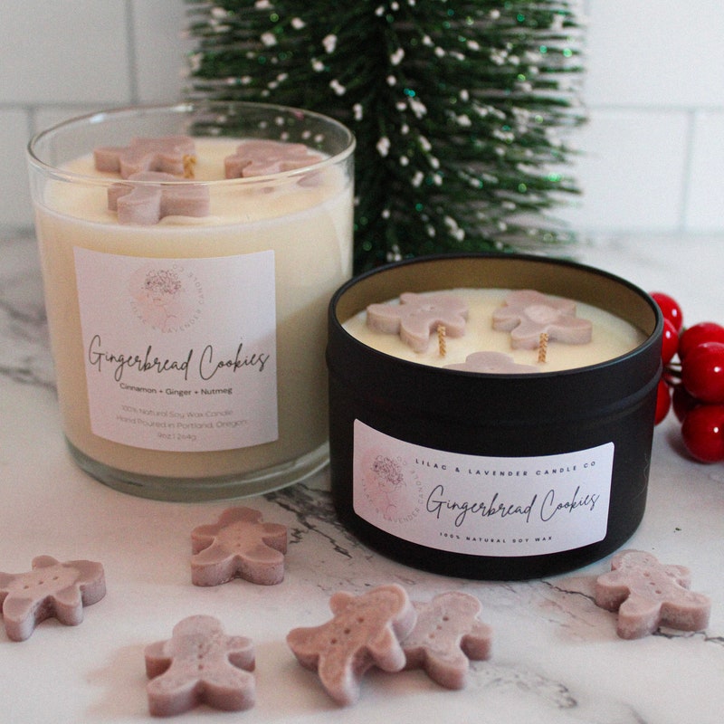 Gingerbread Candles - Etsy