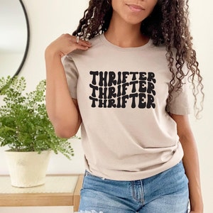 Thrifter SVG Wavy Font SVG Files for Cricut I Love Thrifting SVG Thrift ...