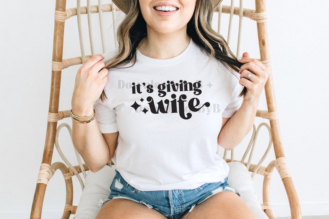 Its Giving Wife SVG Files for Cricut Bride SVG Newlywed SVG Engagement ...