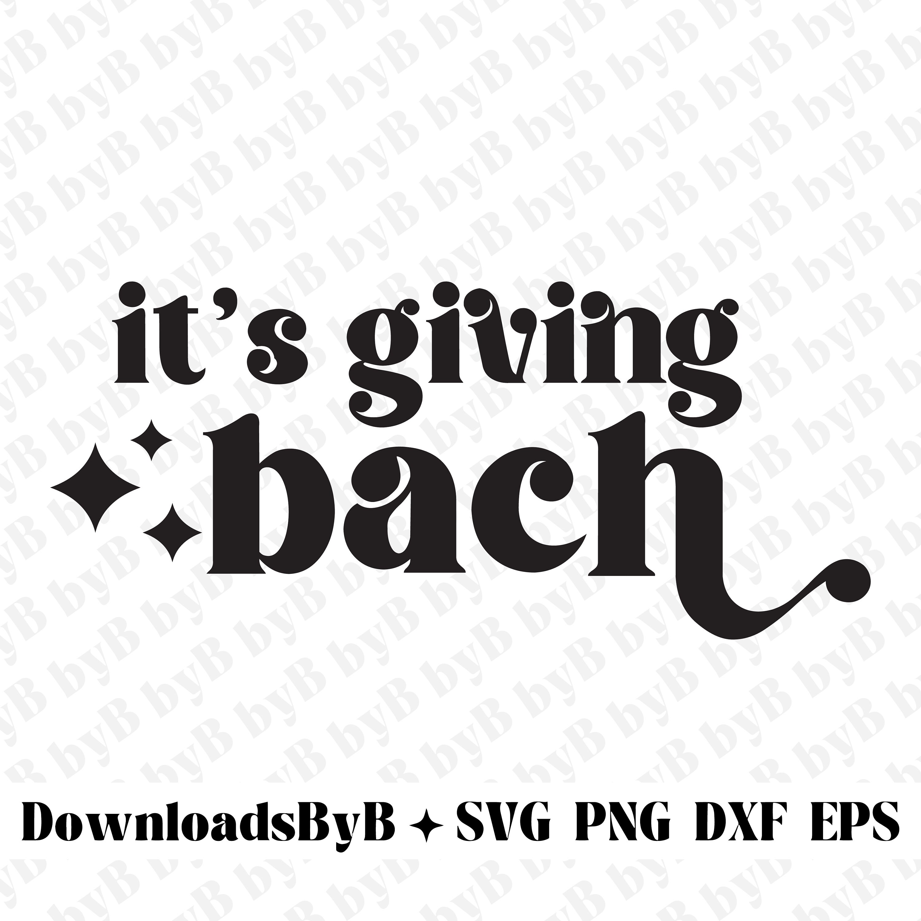 Its Giving Bach SVG Files for Cricut Bachelorette Party Bachelorette ...
