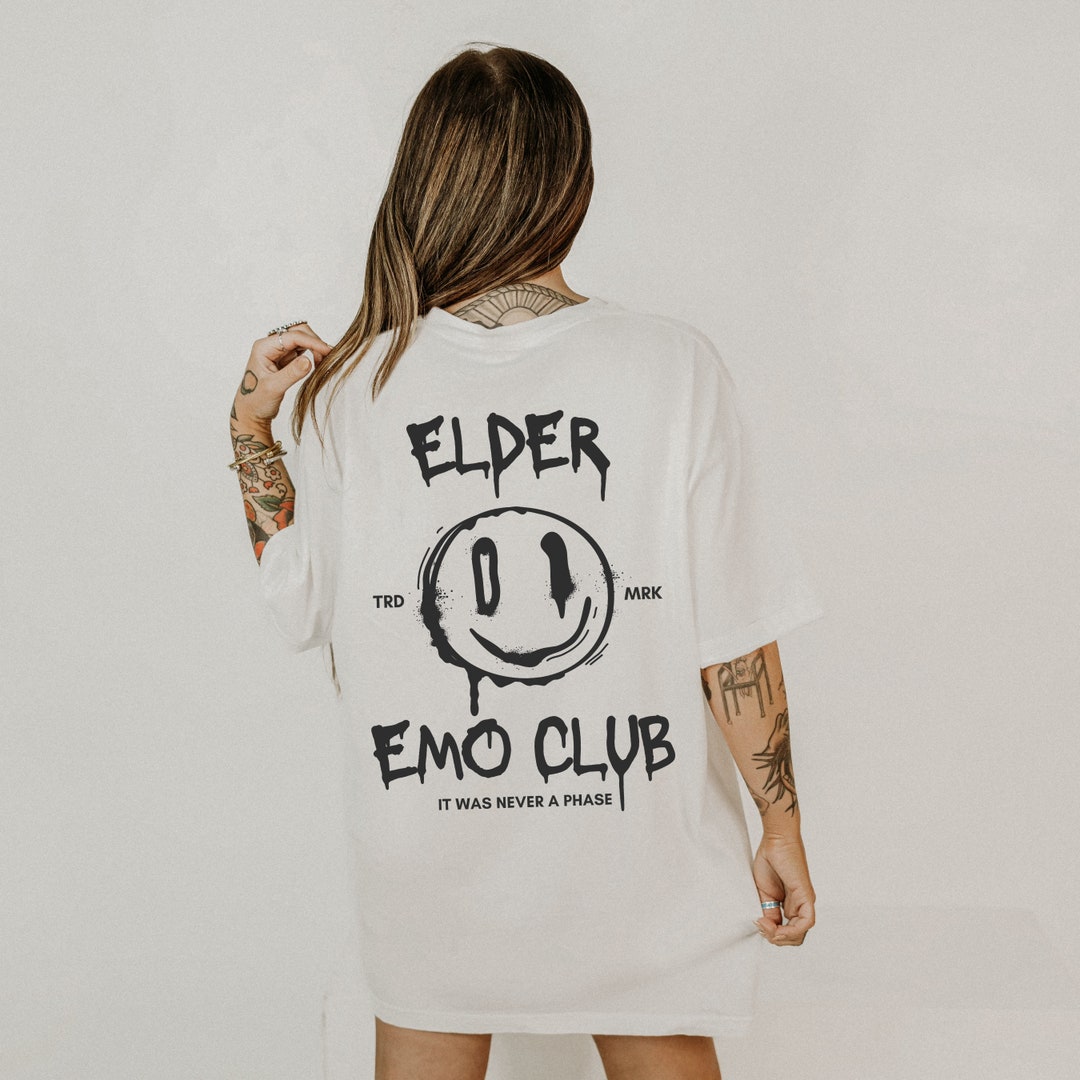 Elder Emo Punk Rock Comfort Colors Shirt, Punk Mom, Pop Punk Emo Girl ...