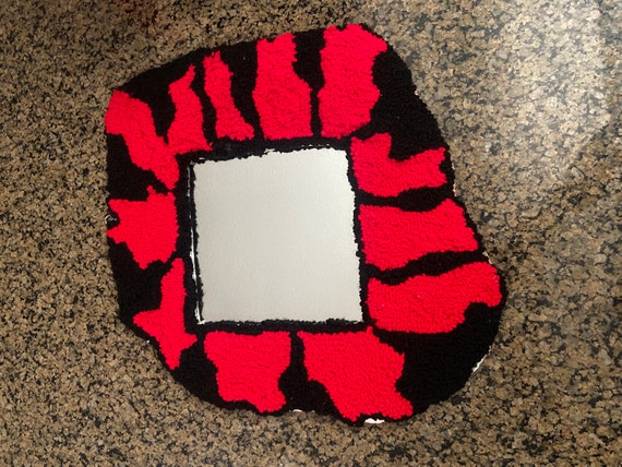 Stranger Things Inspired Rug Mirror - Etsy