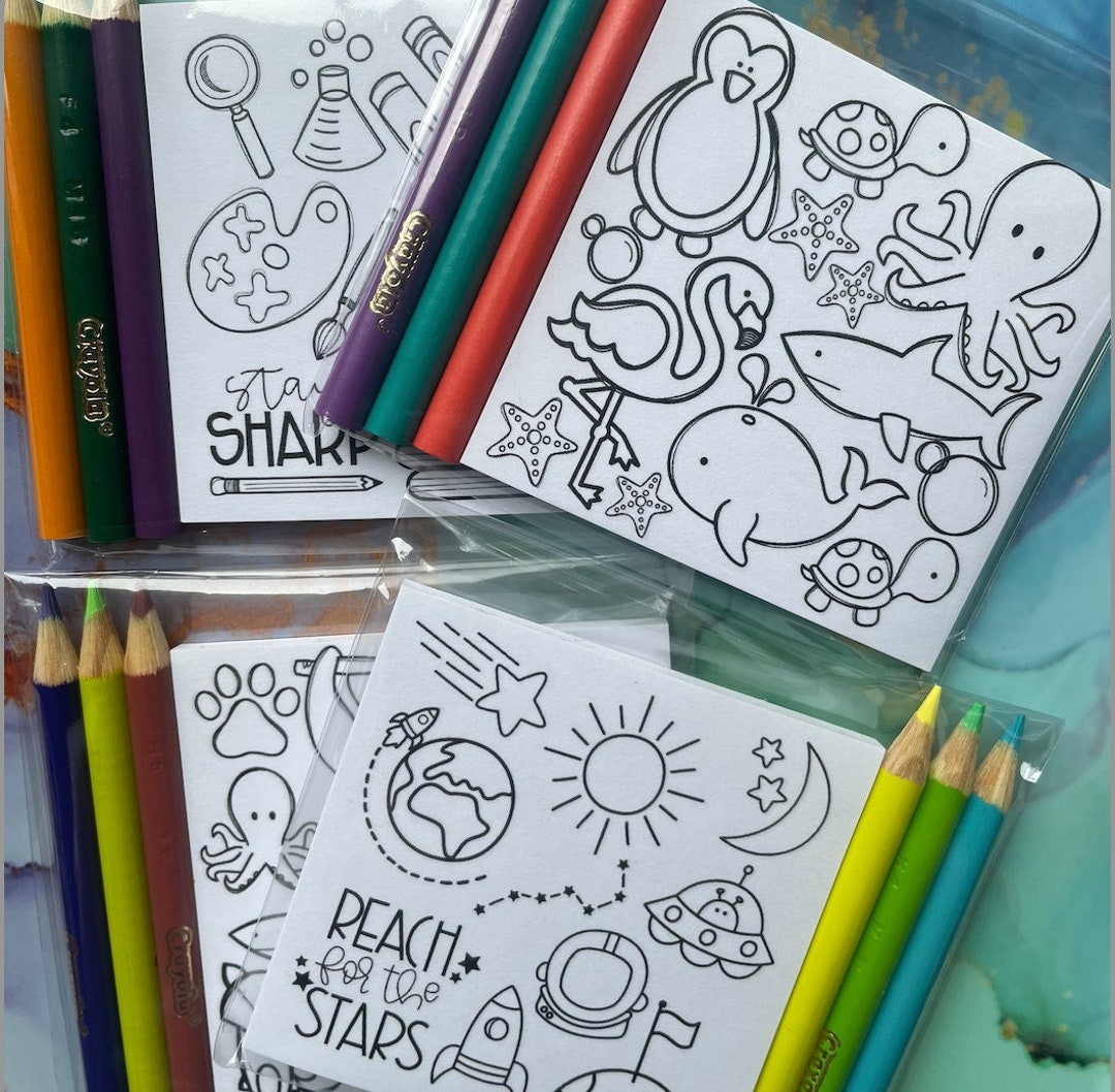 Coloring Post-it® Sticky Notes All Designs - Etsy