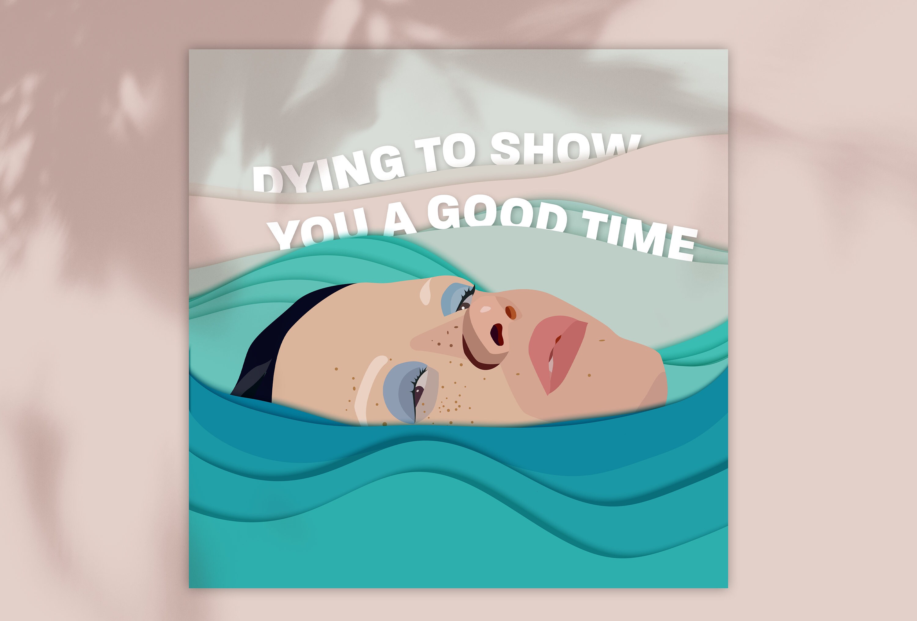 Maxine 8x8 Art Print Illustration Wall Art Home Decor A24 Pearl X Movie ...