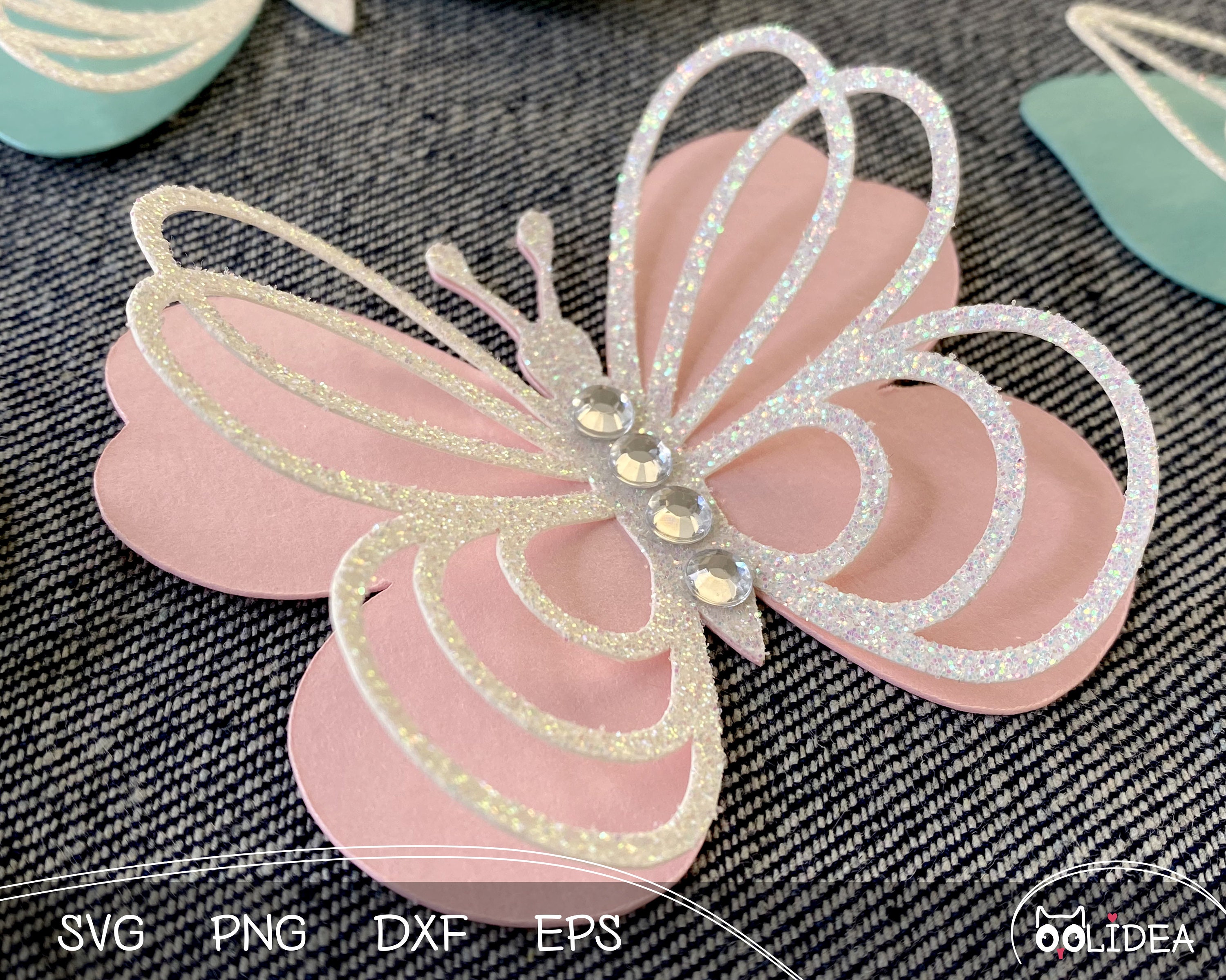 3D Butterfly SVG Bundle 6 Layered Butterflies SVG Paper - Etsy Canada