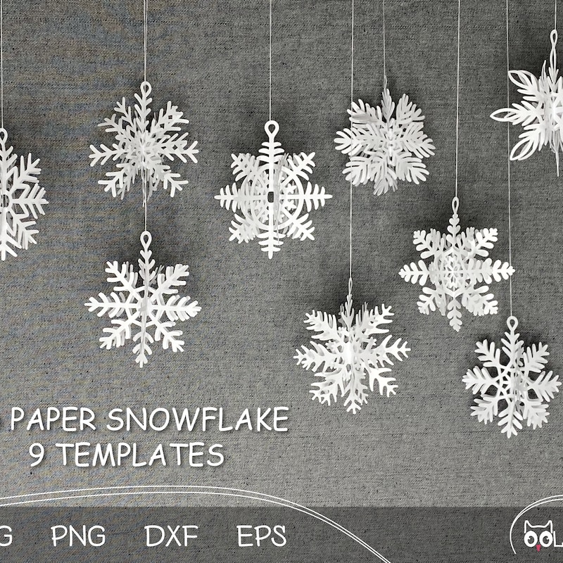 Paper Snowflakes - Etsy