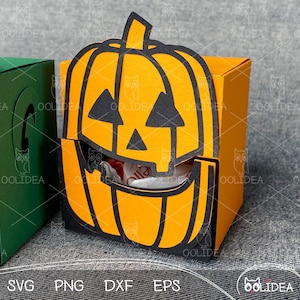 Spooky Halloween Candy Box SVG Bundle: Pumpkin, Zombie, and Skeleton ...