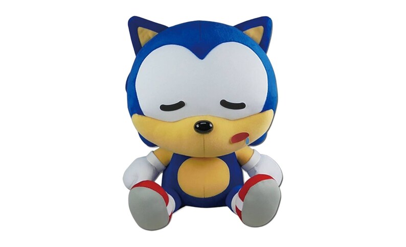 Sonic the Hedgehog Sleeping Sonic Plush 12 - Etsy