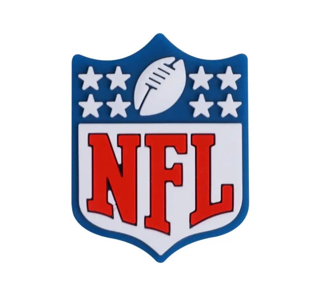 NFL Silicone Bead - Etsy