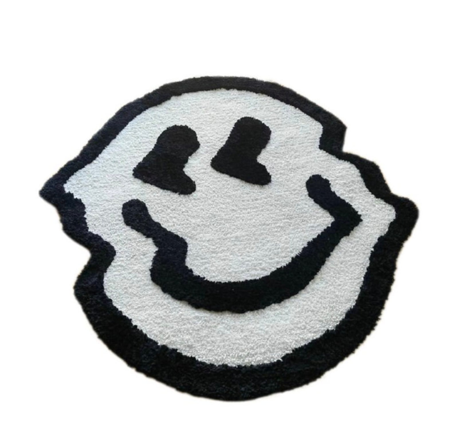 New Custom Hand Tufted Soft Wavy Twisted Smiley Face Fluffy - Etsy UK