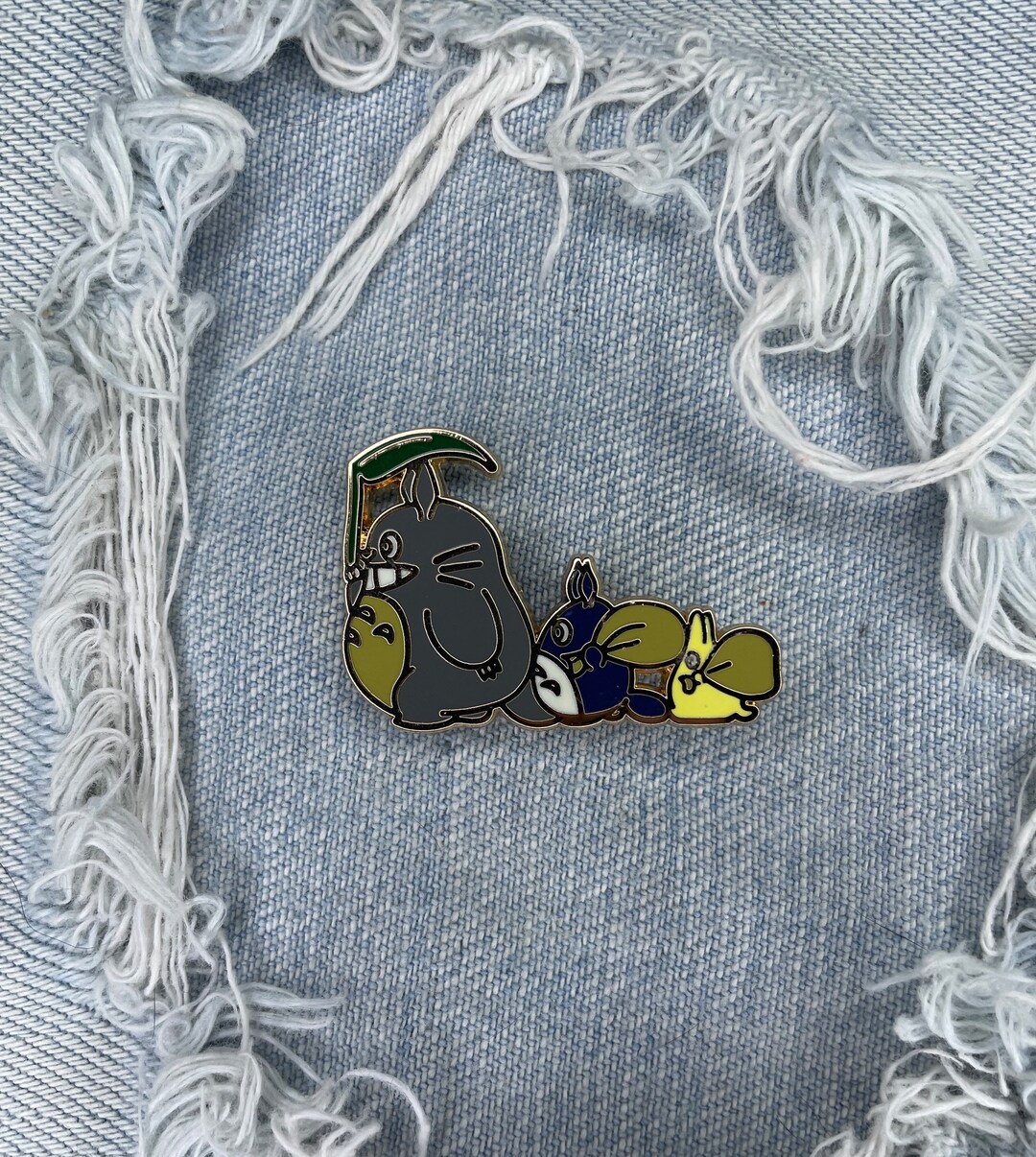 Cute Little Babes in a Row Anime Enamel Pin - Etsy