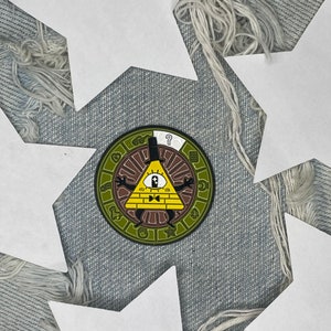 Pyramid Gravity Cipher Triangle Guy Cartoon Enamel Pin - Etsy