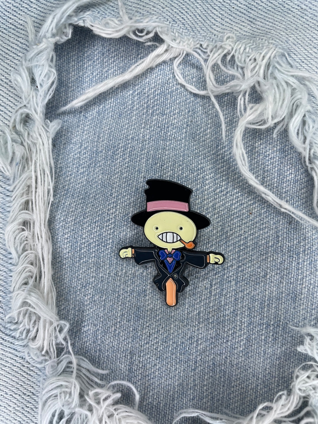 Scarecrow Turnip Head Prince Moving Castle Anime Magic Spell Lapel ...