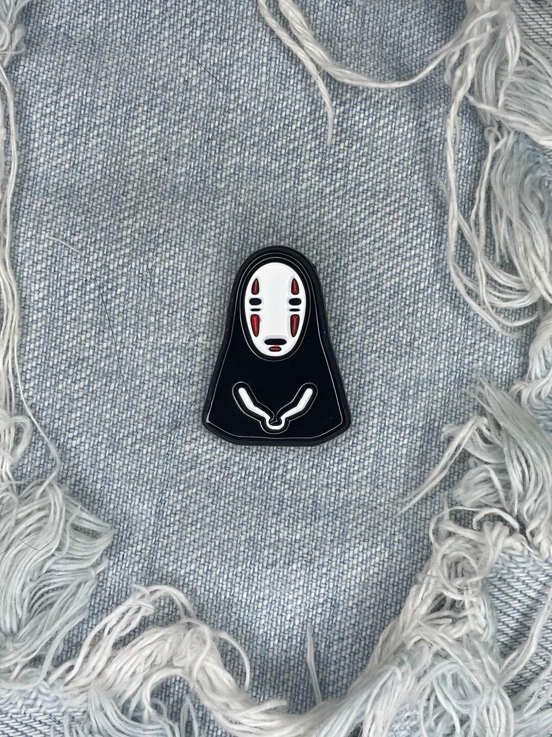 Ah Ah No Face Gift Spirit Cute Anime Character Lapel Enamel - Etsy