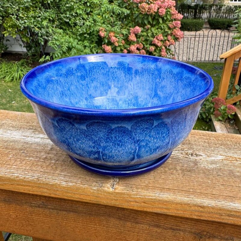 Cobalt Blue Planter - Etsy