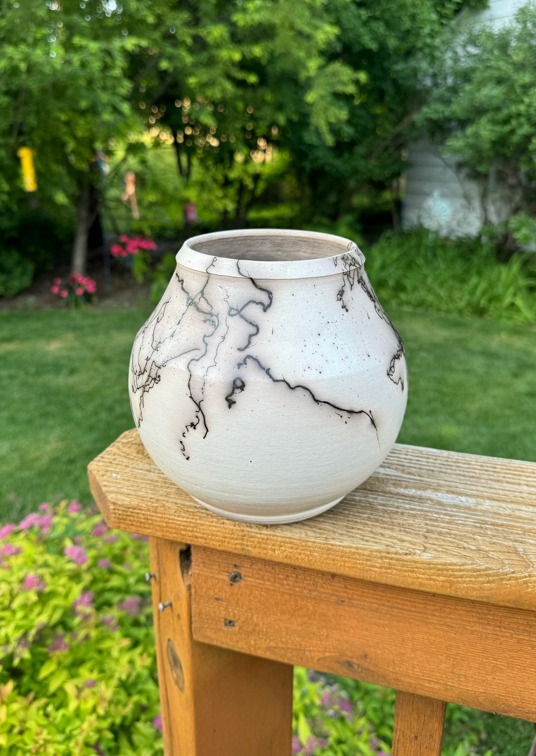 Handmade Horse Hair Pot - Etsy