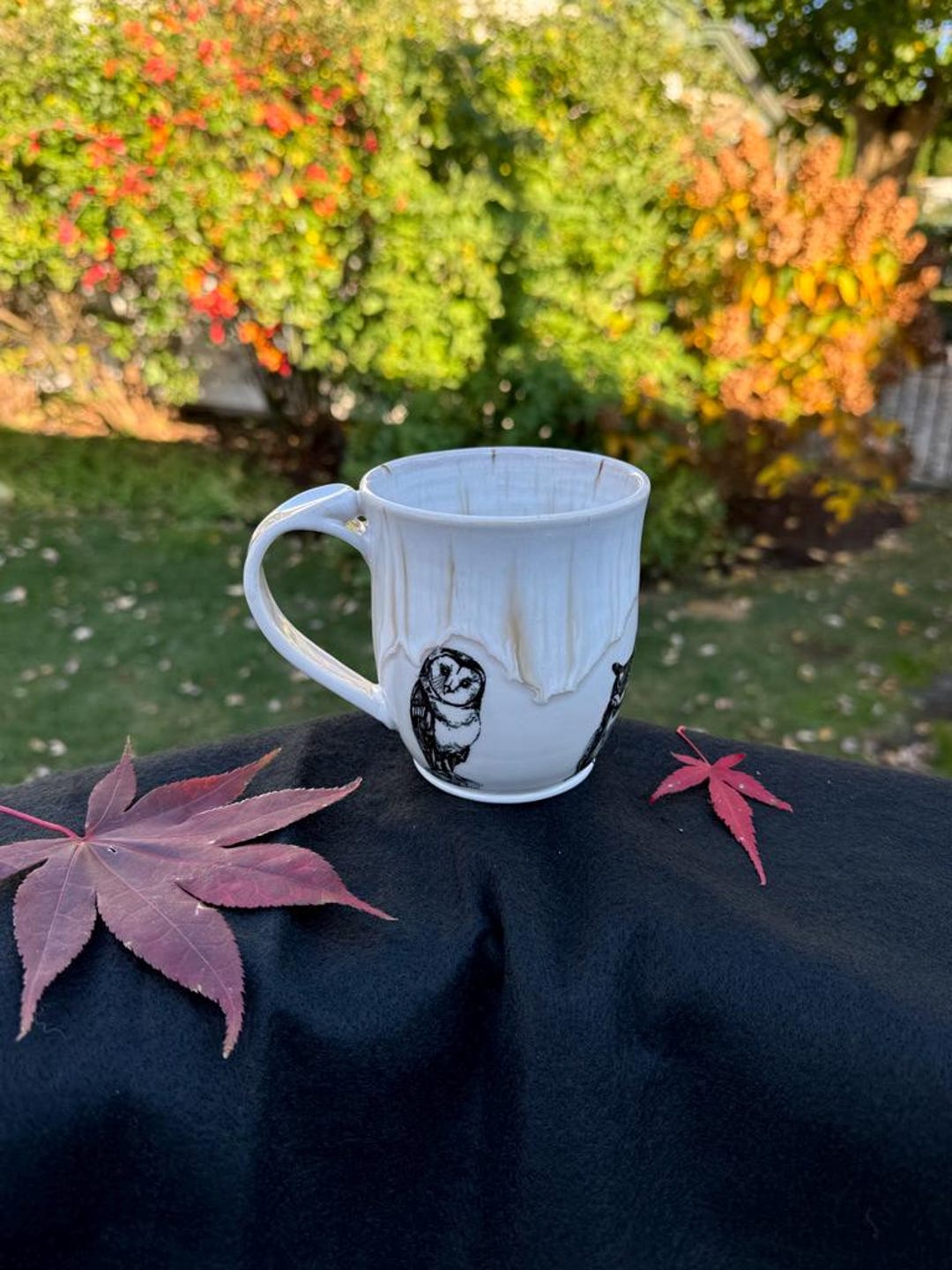 Handmade Ceramic Owl Mug, Pottery Owl Mug - Etsy