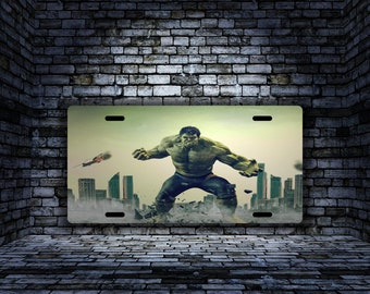 Hulk License Plate - Etsy