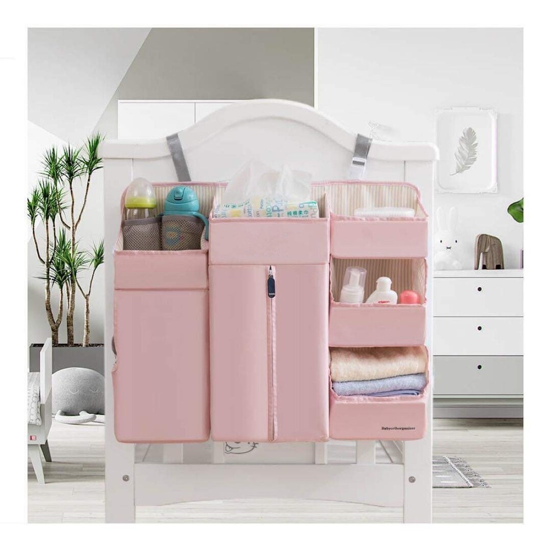 Eco-friendly Baby Nappy Caddy Cot Storage Organiser - Etsy