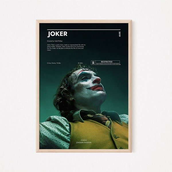 Joker Poster - Etsy