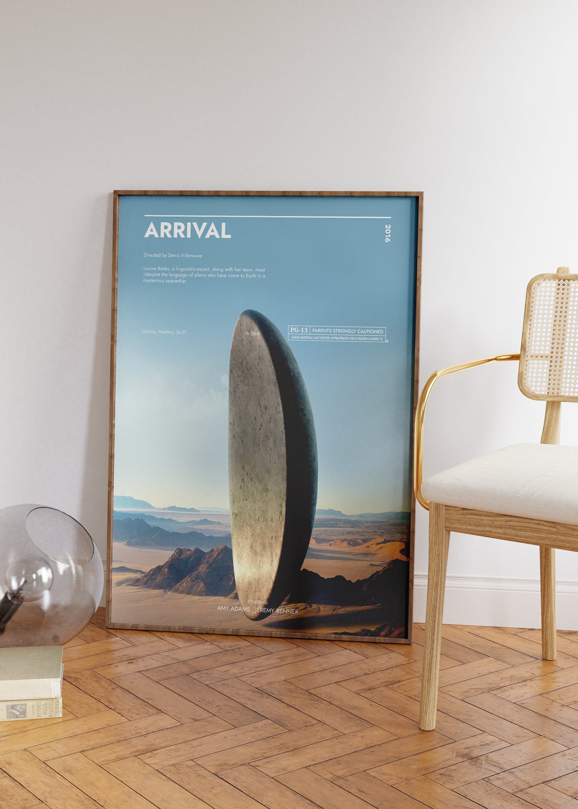 Arrival Poster Art Print Movie Posters Gift for Movie Lovers - Etsy