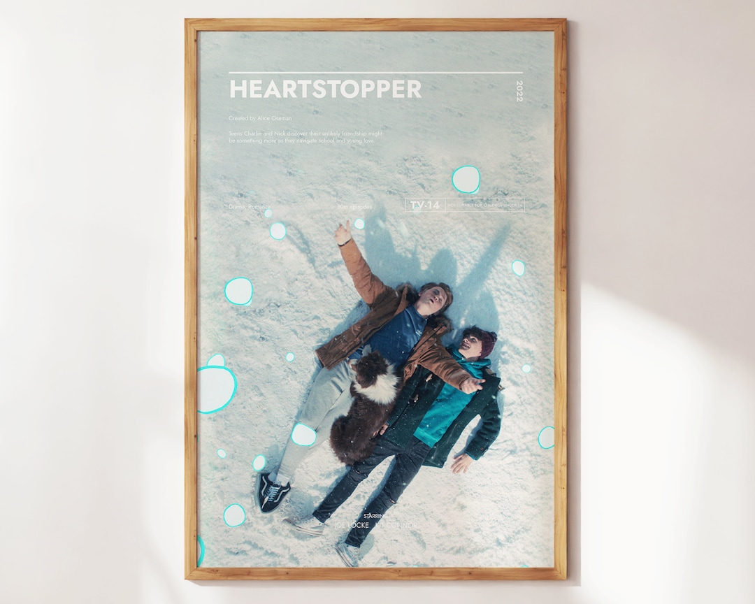 Heartstopper Poster Art Print Movie Posters TV Posters - Etsy