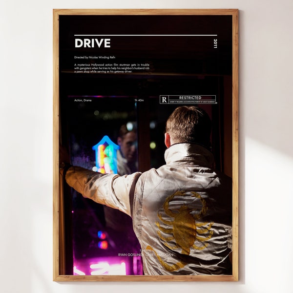 Drive Movie Poster - Etsy