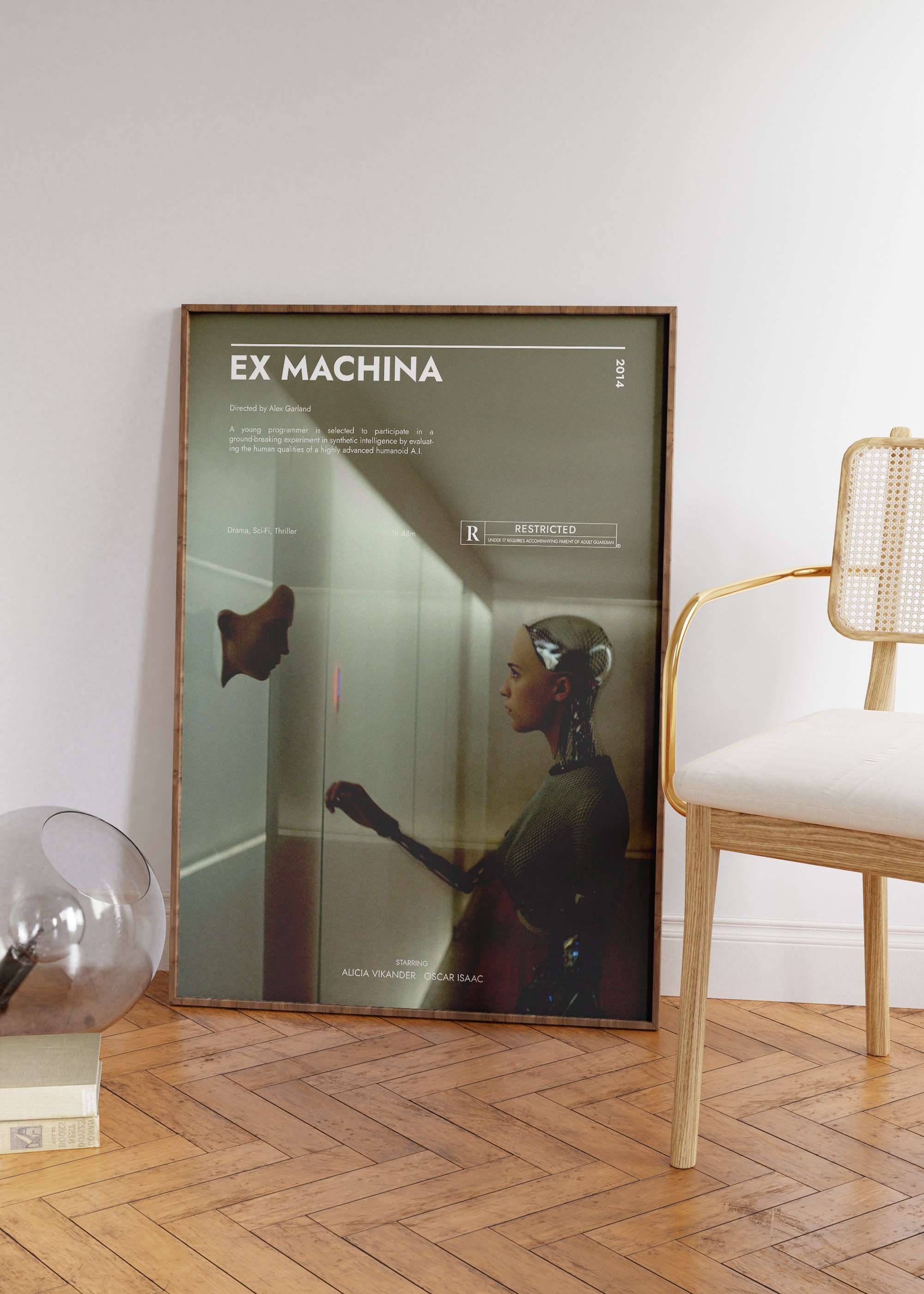Ex Machina Poster Art Print Movie Posters Gift for Movie Lovers - Etsy