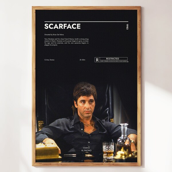 Scarface Poster - Etsy