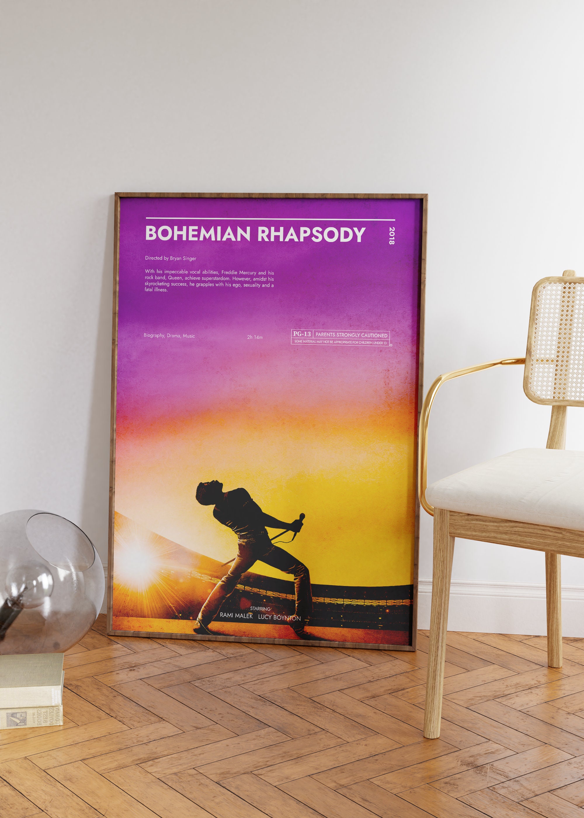 Bohemian Rhapsody Poster Art Print Movie Posters Gift for Movie Lovers ...