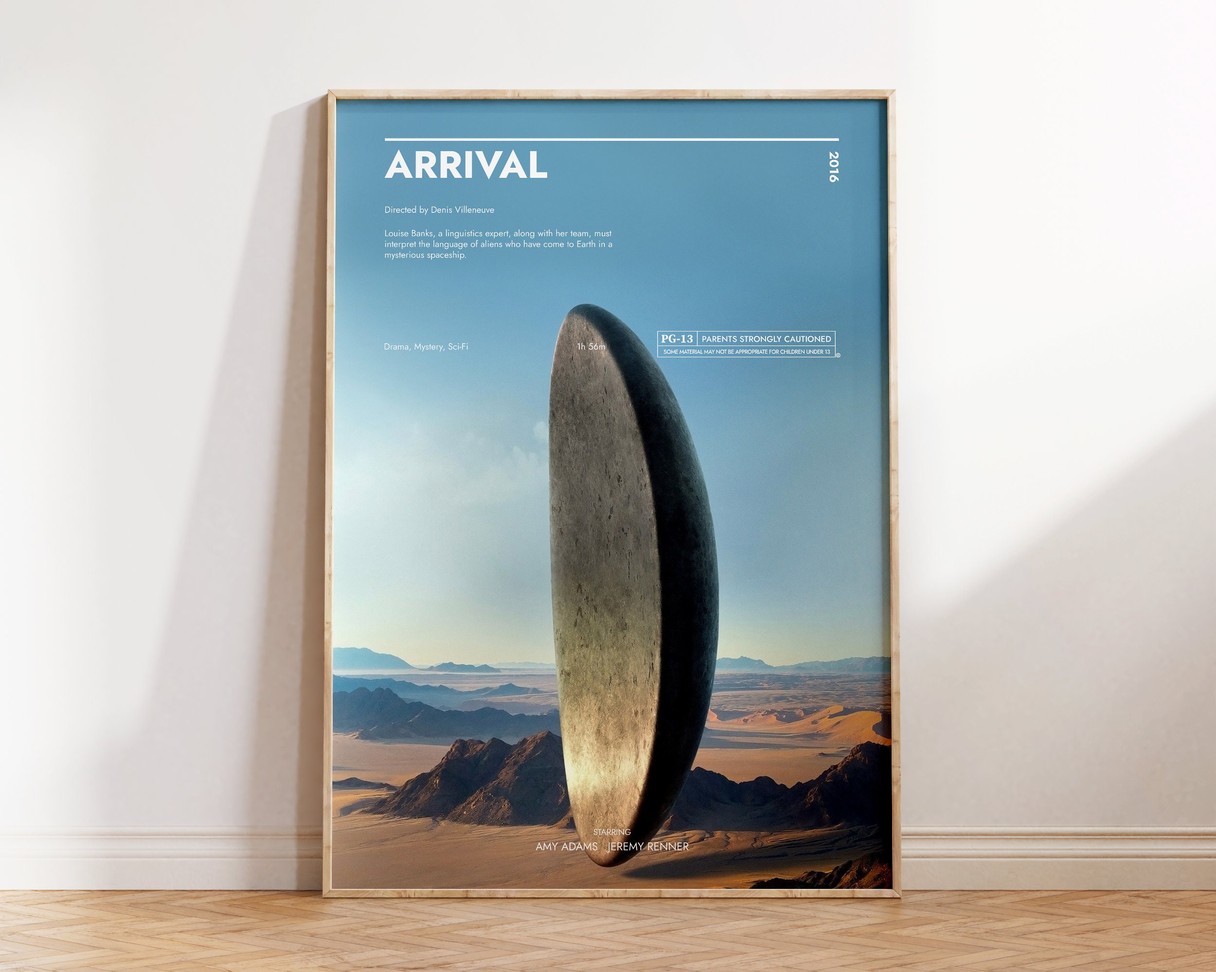 Arrival Poster Art Print Movie Posters Gift for Movie Lovers - Etsy