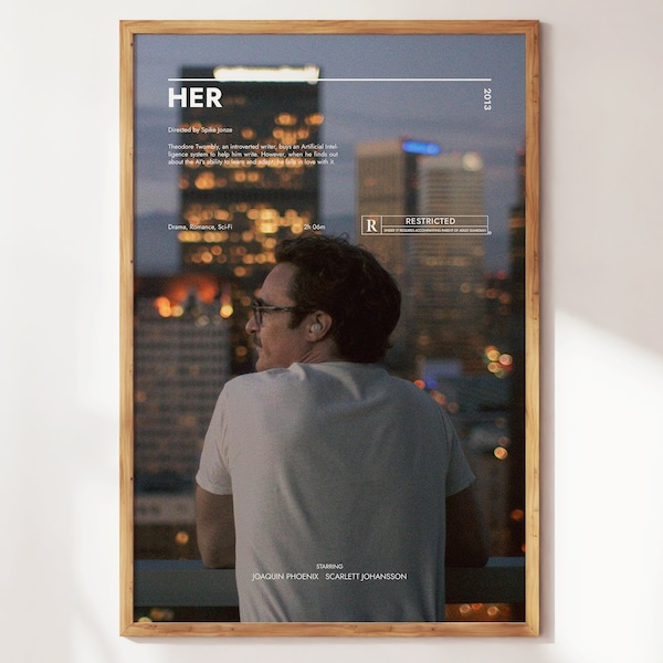 Her Movie Poster - Etsy