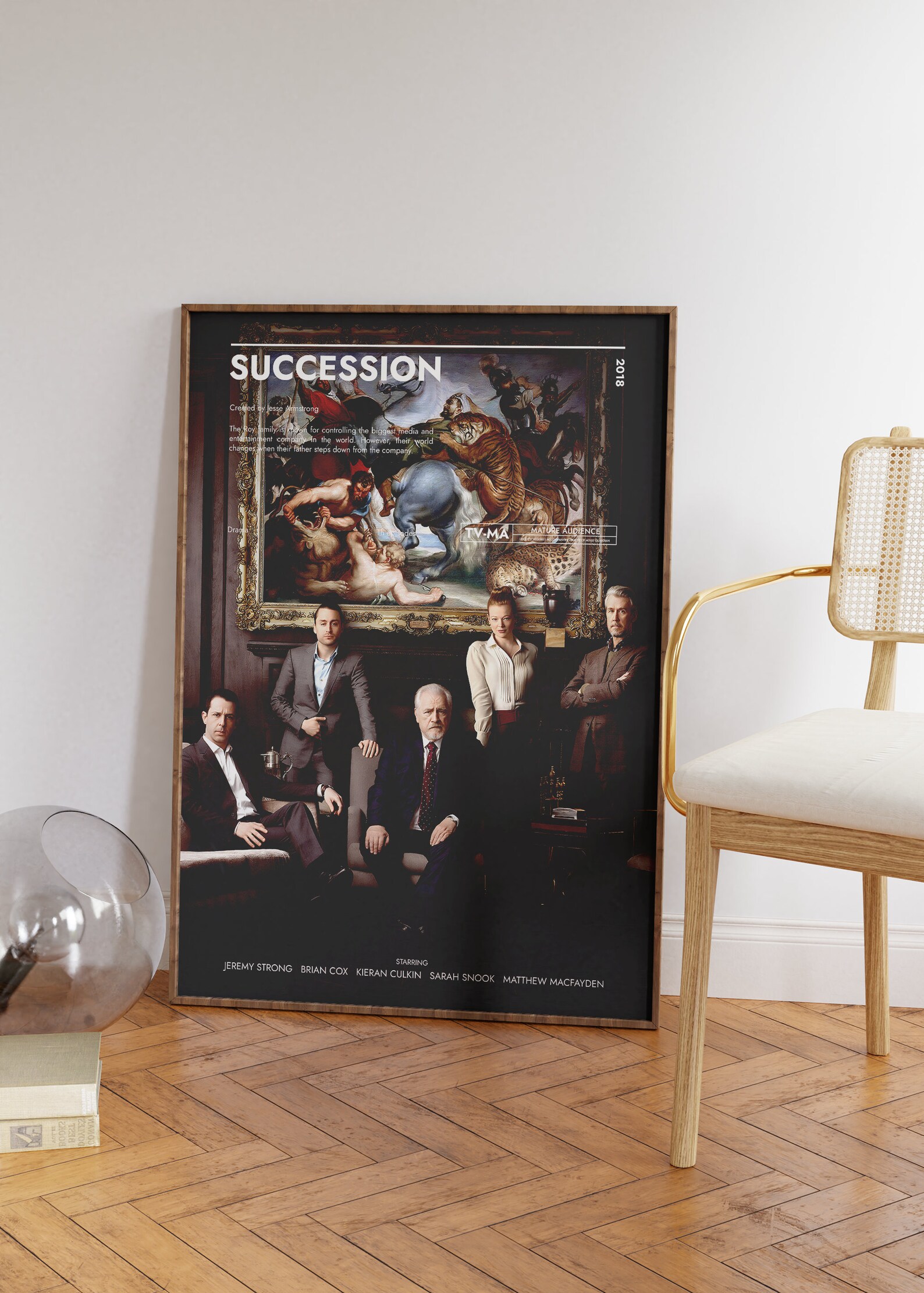 Succession Poster Art Print Movie Posters TV Posters Gift for Movie ...