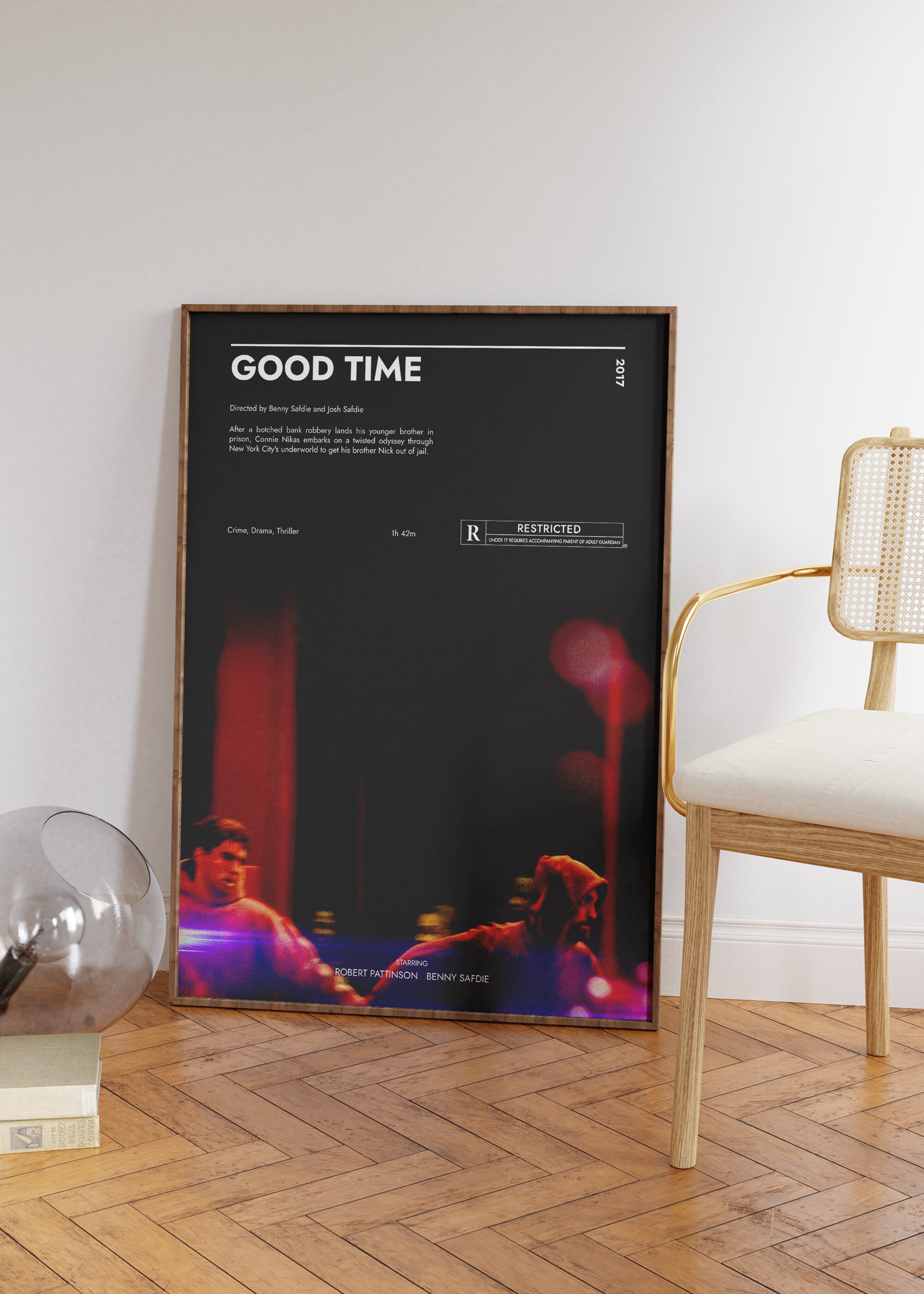 Good Time Poster Art Print Movie Posters Gift for Movie Lovers - Etsy