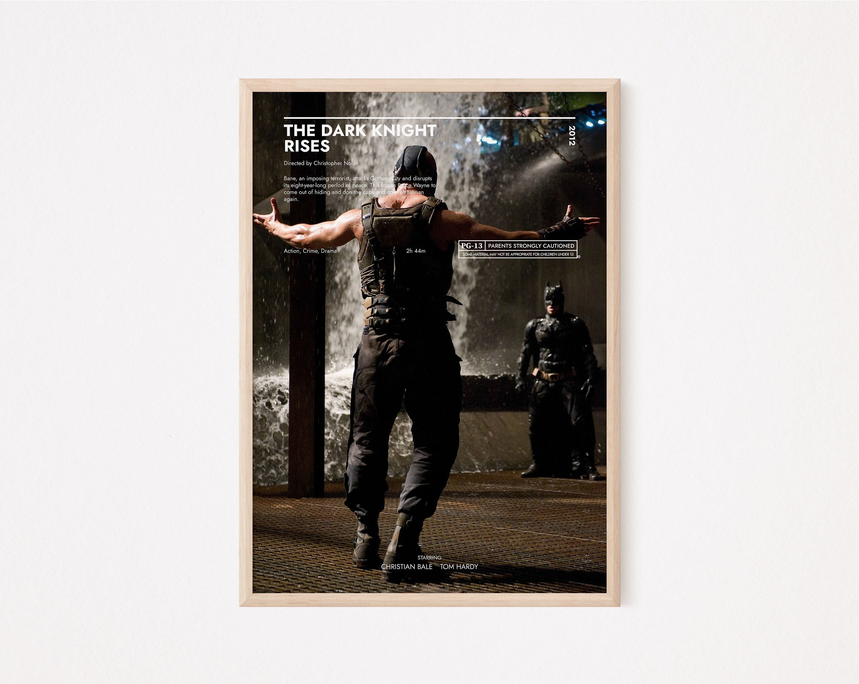 The Dark Knight Rises Poster Bane