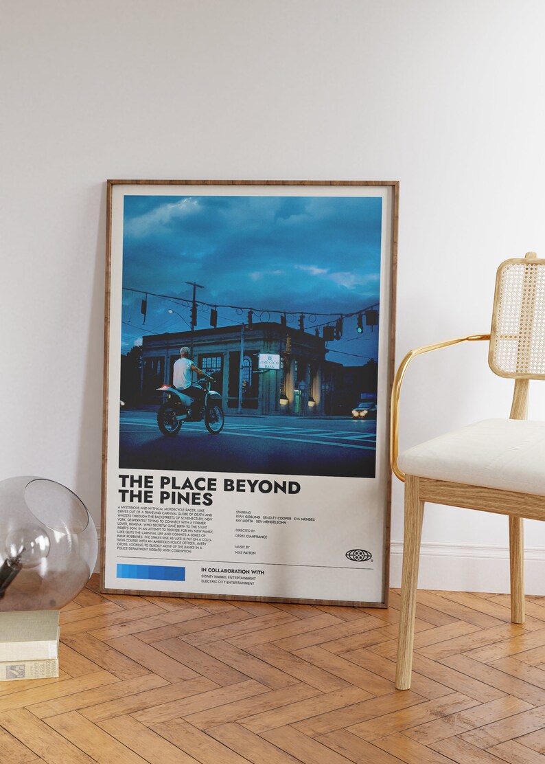 The Place Beyond the Pines Poster Ryan Gosling Poster Minimalist Movie ...