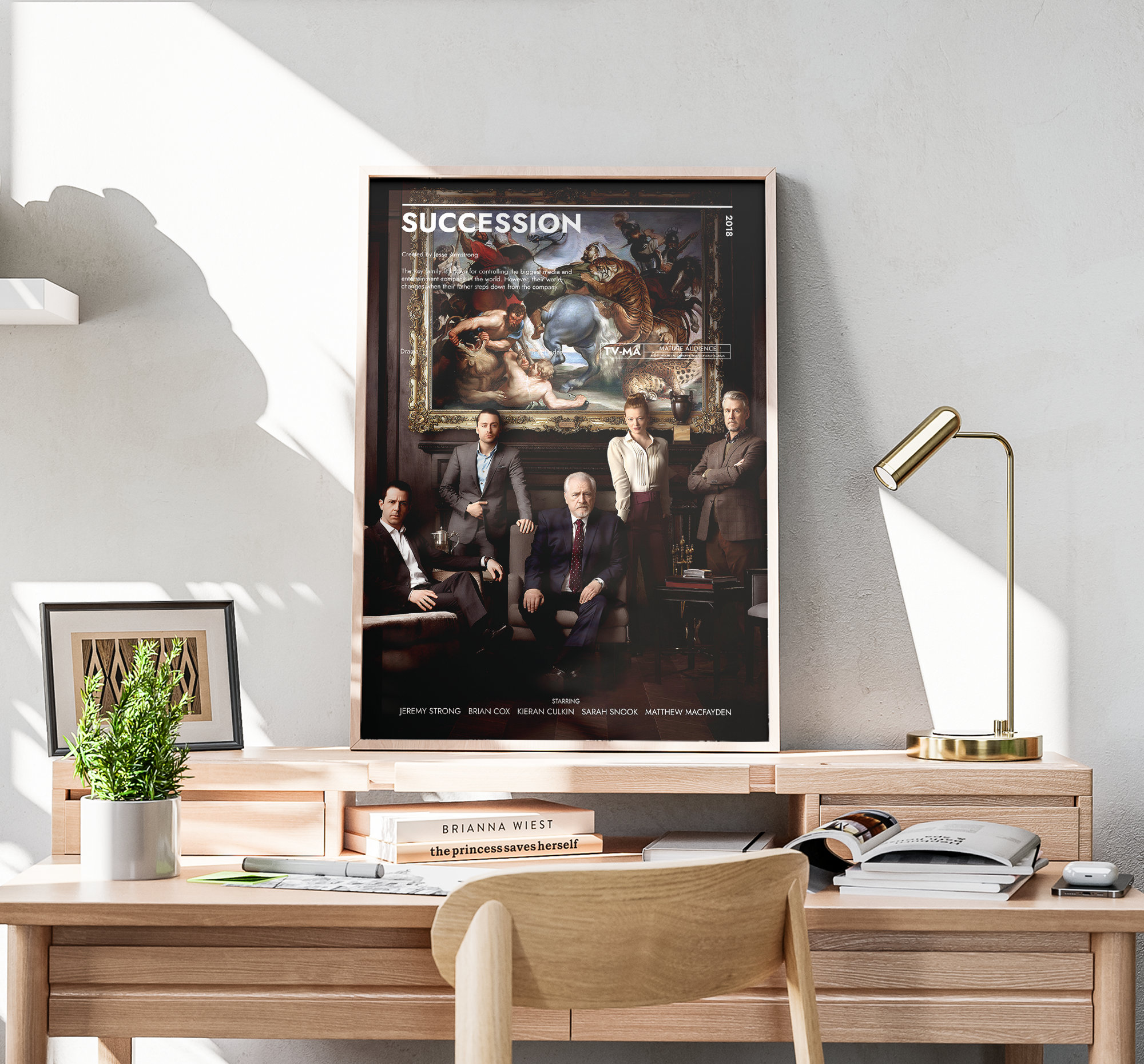 Succession Poster Art Print Movie Posters TV Posters - Etsy