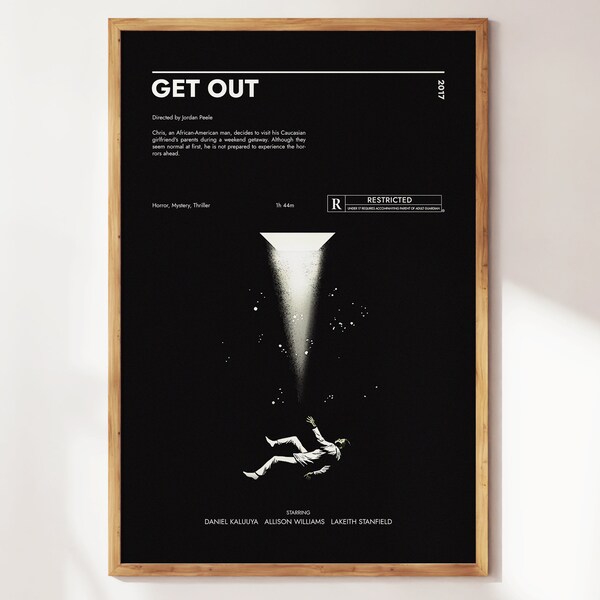 Get Out Movie Poster - Etsy