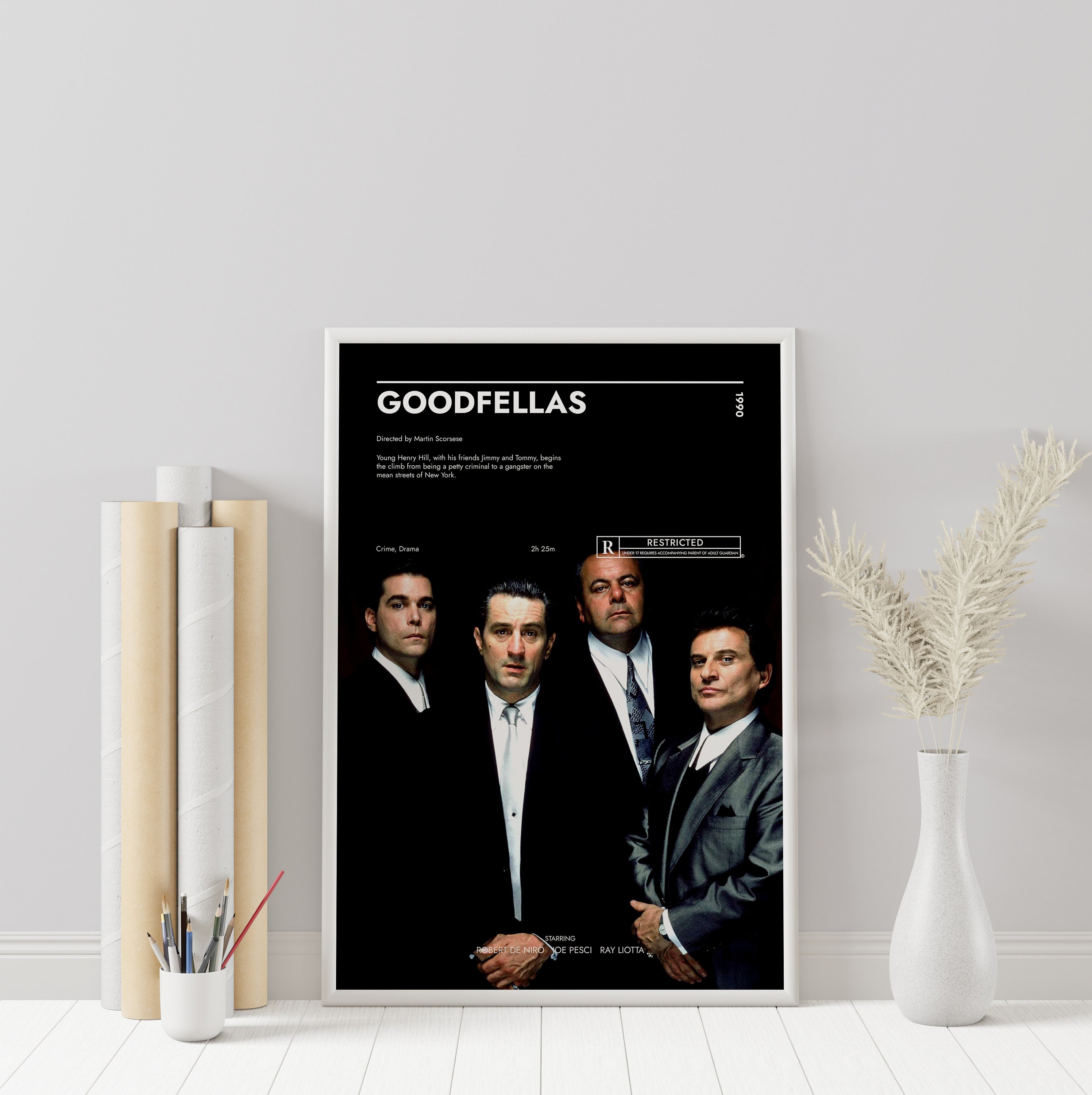 Goodfellas Poster | Art Print | Movie Posters sold by Formative Hunter ...