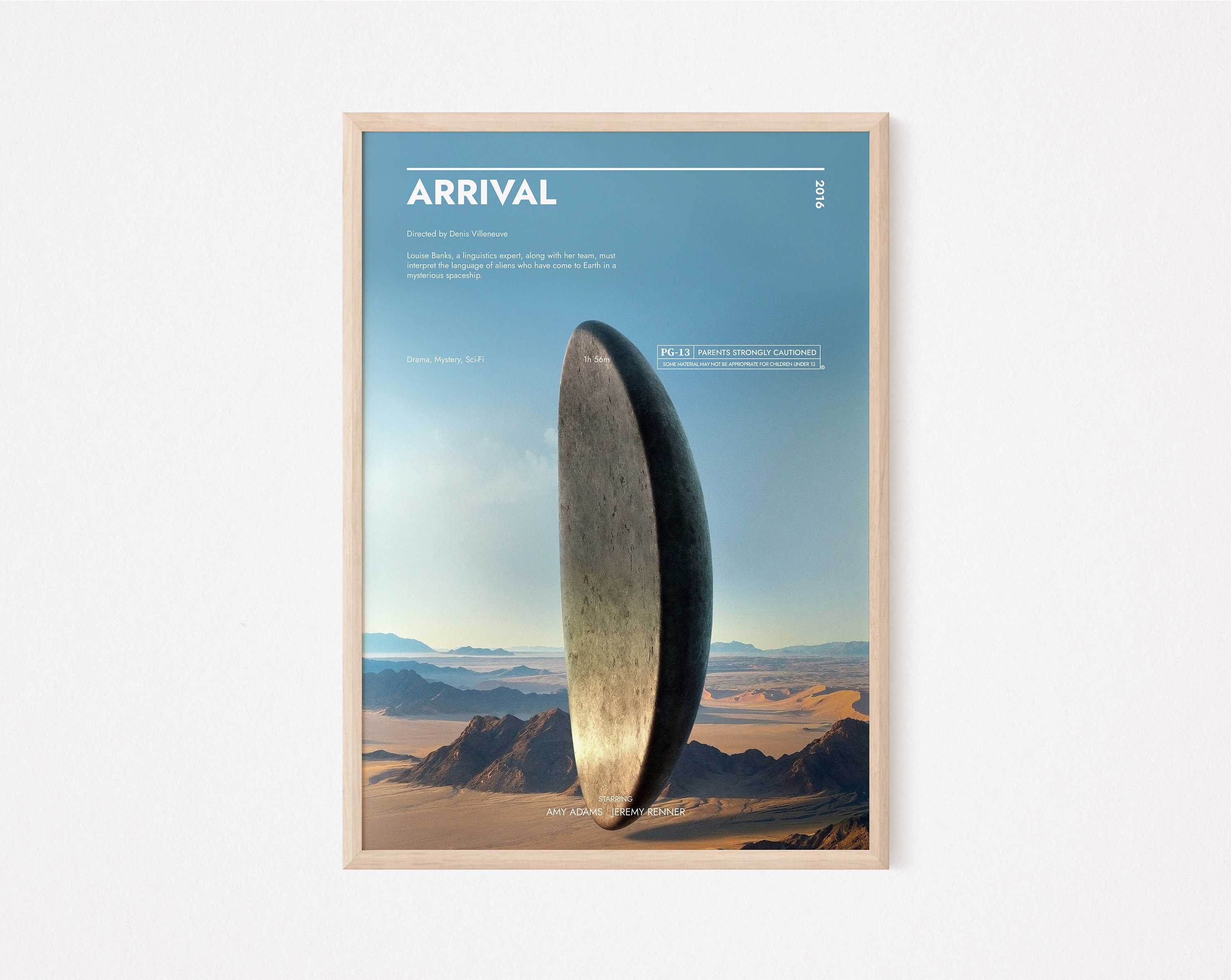 Arrival Poster Art Print Movie Posters - Etsy