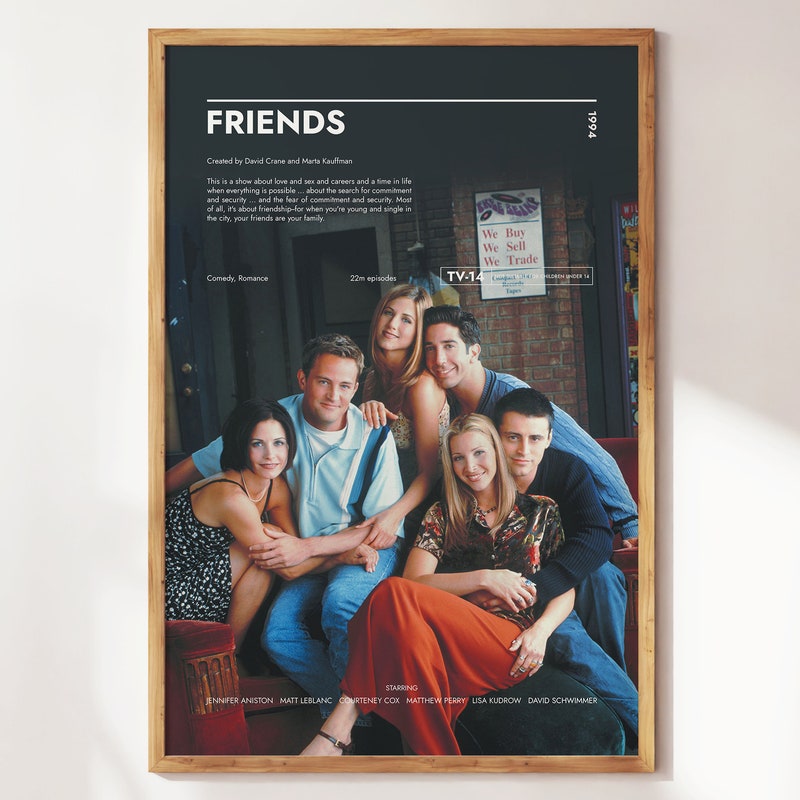 Friends Poster - Etsy