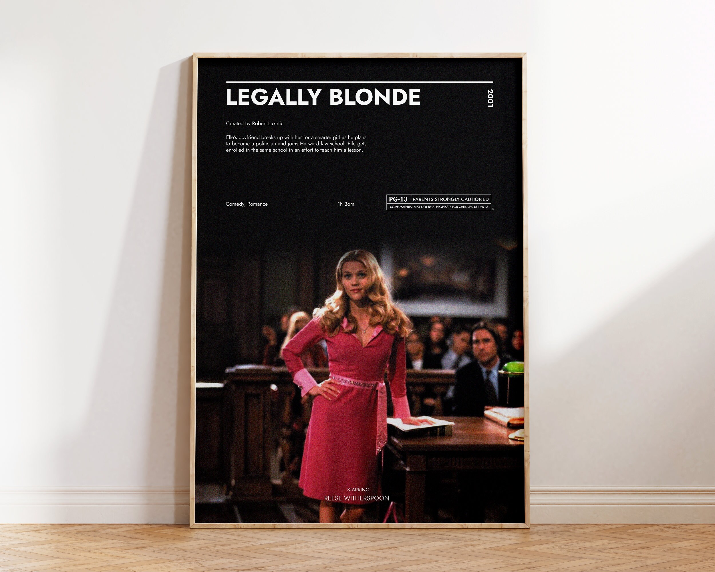 Legally Blonde Poster Art Print Movie Posters Gift for Movie Lovers - Etsy