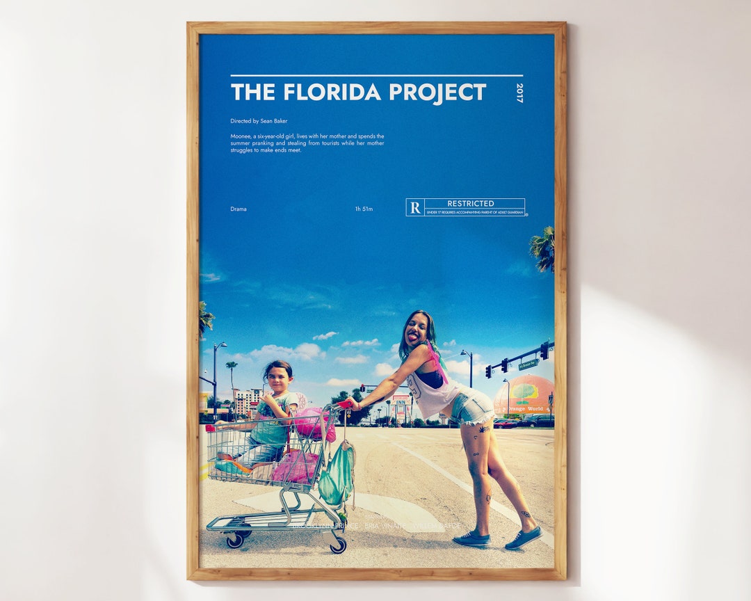 The Florida Project Poster Art Print Movie Posters Gift for Movie ...
