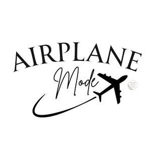 Airplane Mode, Travel Graphic, Adventure Scrapbook, Traveller Digital ...