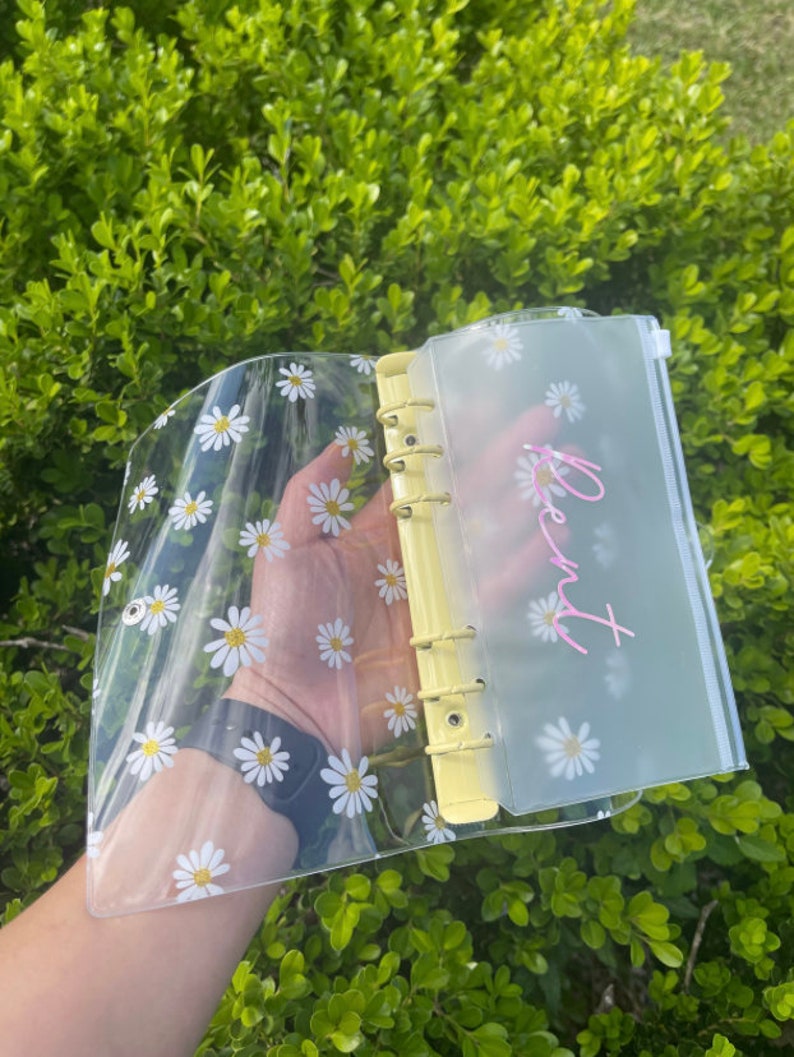 Pink Daisy Budget Binder Yellow Daisy Budget Binder Cash - Etsy