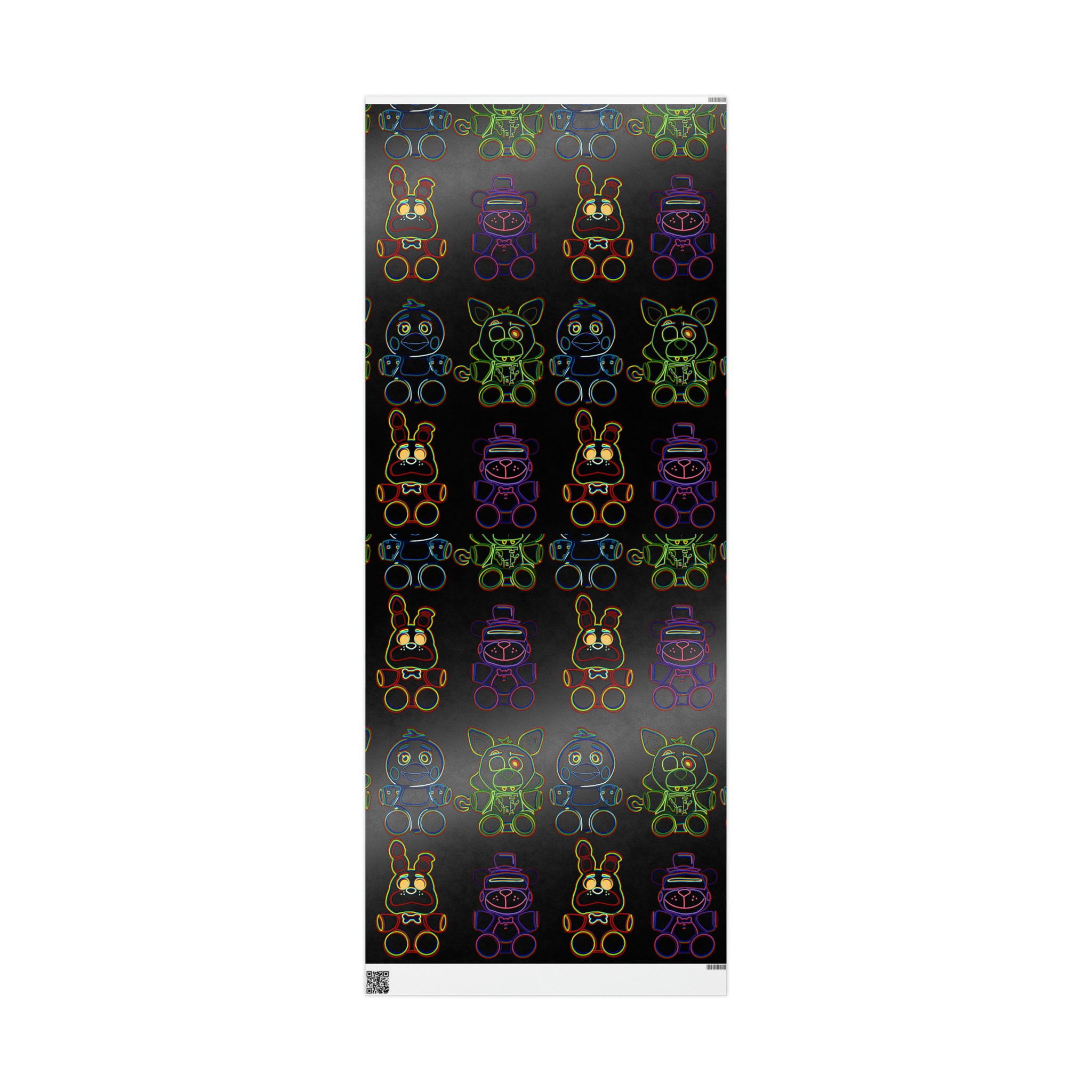 Neon FNAF Wrapping Paper - Etsy